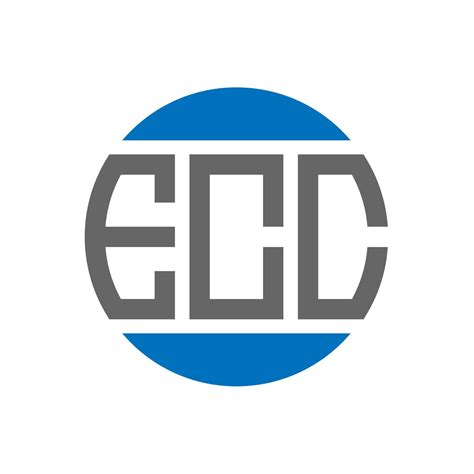 ECC letter logo design on white background. ECC creative initials ...
