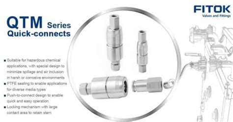 Qtm Series Quickconnect Fluids Processing