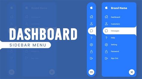 Dashboard Sidebar Menu Using Html Css And Vanilla Javascript Techytechs