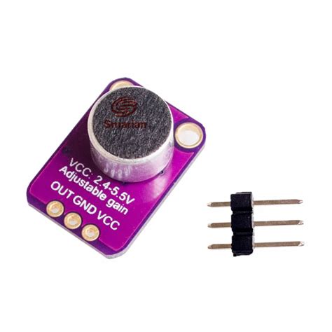 GY MAX Electret Microphone Amplifier Module MAX Adjustable Gain For Arduino In Parts