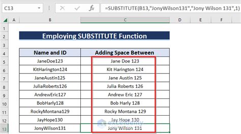 How To Add Space Between Text In A Cell In Excel 4 Easy Ways