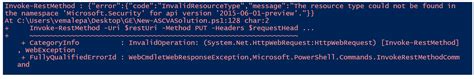 API Preview Version Issue While Running REST API Powershell Code To Deploy Partner
