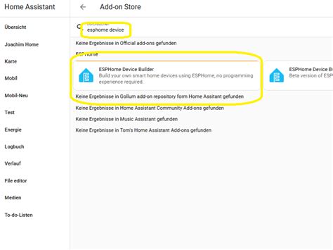 Esphome Installation Joachim´s Techpage