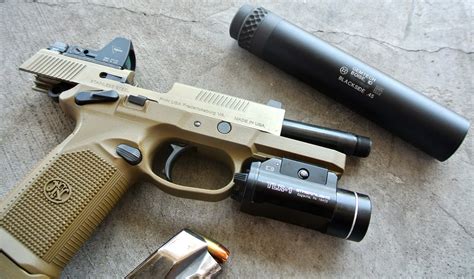 Fnp 45 And Gemtech Blackside 45 Suppressor