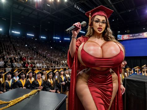 Super Bimbo Graduation By Limbohustleai On Deviantart