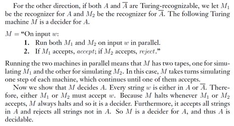 Computability A Language Is Decidable Iff It Is Turing Recognizable