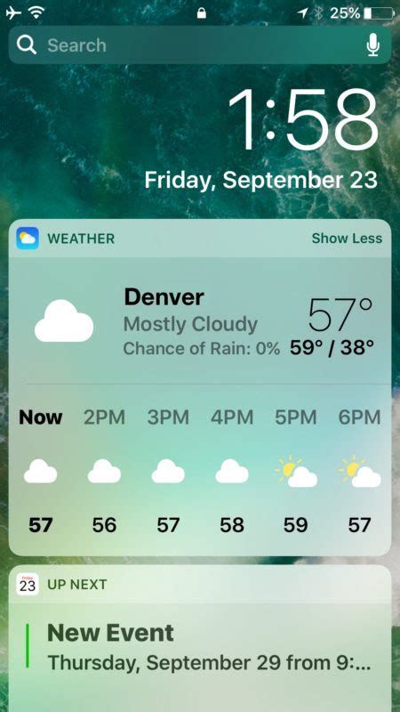 How To Disable Widgets At Lock Screen In Ios 11 And Ios 10