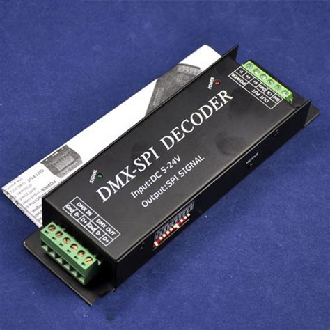dmx spi decoder dc5v 24v input dmx200 controller