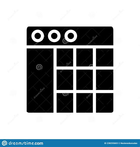 Data Mining Statistics Black Glyph Icon Stock Vector Illustration Of Icon Knowledge 238255603