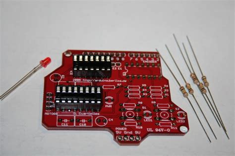 Assembling The Freeduino Arduino Motor Shield « Mcukits