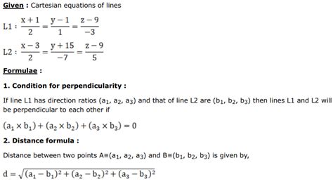 Find The Length And The Equations Of The Line Of Shortest Distance Between The Lines Given By