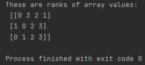 How To Rank Values In Numpy Array Pythoneo