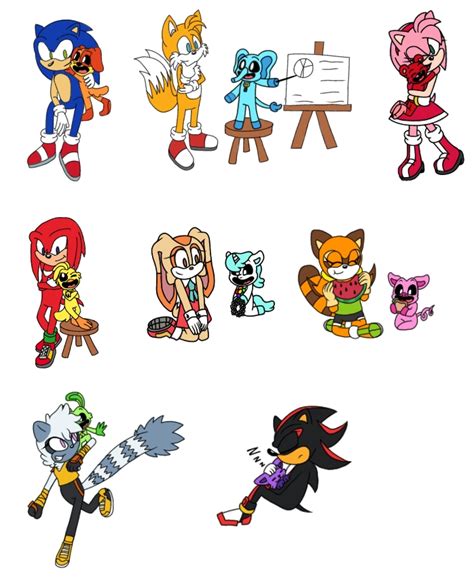 Sonic X Smiling Critters Crossover By Soneamlover On Deviantart