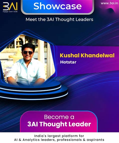 Kushal Khandelwal Posted On Linkedin