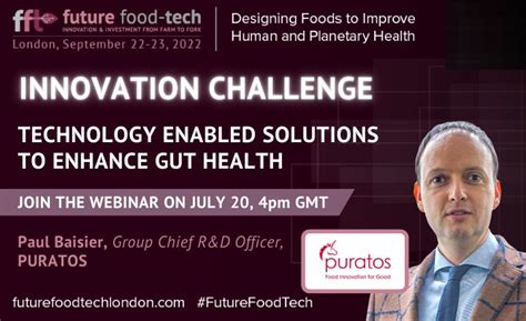 Laurence Herbert On Linkedin Futurefoodtech Innovation Challenge Technology Guthealth…