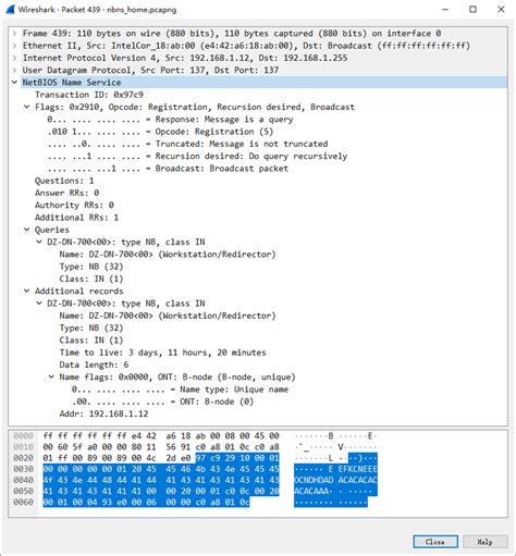 网络协议详解1 Nbns Litreily