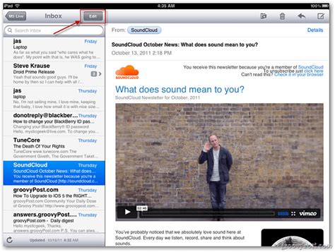 Apple IOS Mail Flag Messages As Important Or Mark As Unread
