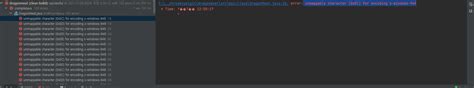 [intellij] Unmappable Character 0xec For Encoding X Windows 949