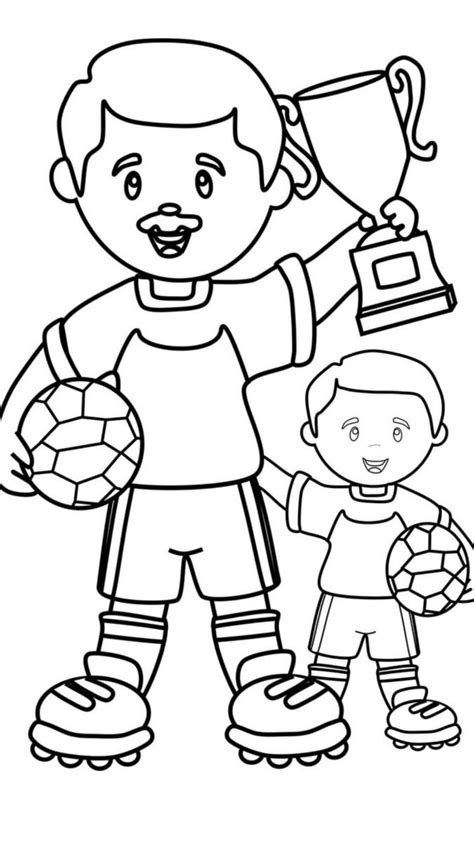 Papa Para Colorear