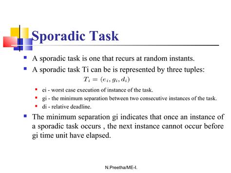 Real Time Scheduling Basic Concepts Ppt