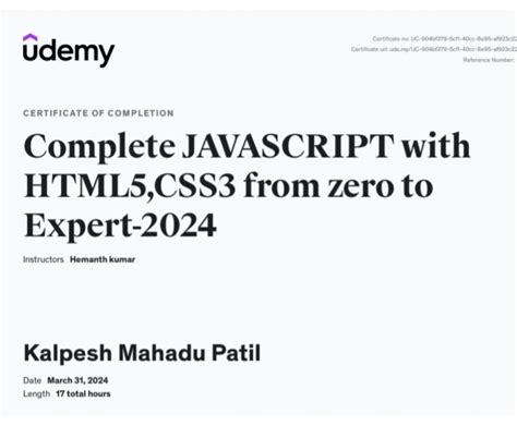 Kalpesh Patil On Linkedin Webdevelopment Html Css Javascript Techskills Continuouslearning