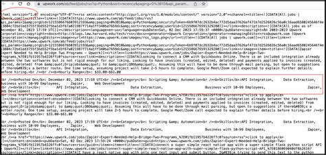 Improve Your Upwork Job Search With Rss And Data Scraping Be On The