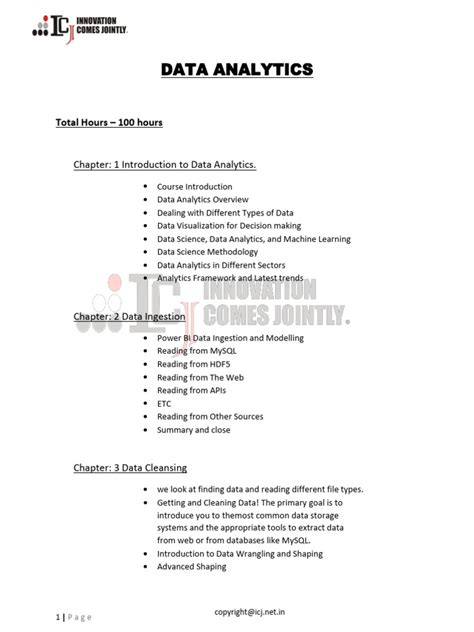 data analytics pdf data analysis data