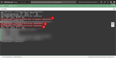 3つのワーカー・ノードを使用したoracle Cloud Infrastructure Container Engine For