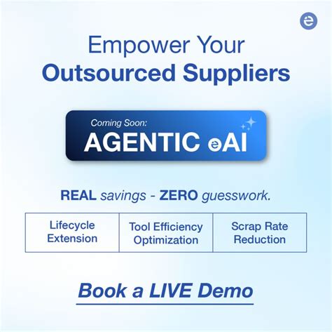 At Emoldino Were Harnessing The Power Of Ai To Drive Smarter More Efficient Tooling