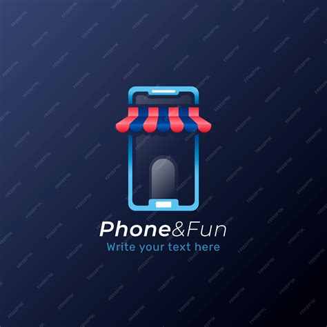 Simple Mobile Logo Vector