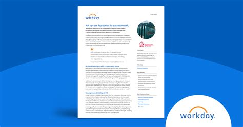 How Workday US Revolutionized AIAs HR System Workday US