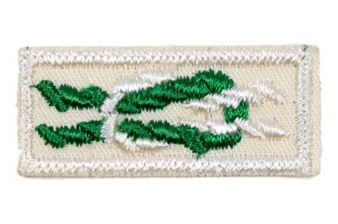 Scouters Key Award Knot White Gauze Back — Eagle Peak Store