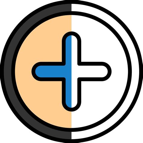 Plus Vector Icon Design 26002635 Vector Art At Vecteezy