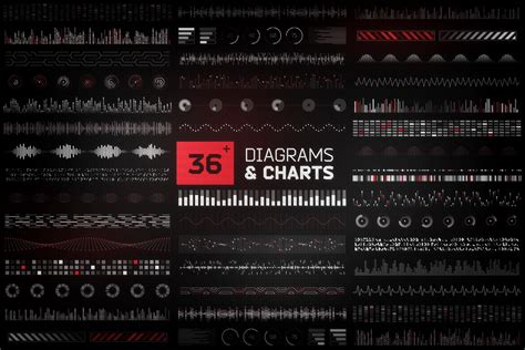 Futuristic UI Kit Design Elements Behance