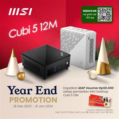 Jual MSI Mini Pc Cubi 5 12M Kit Barebone Intel Core I3 1215U Shopee Indonesia