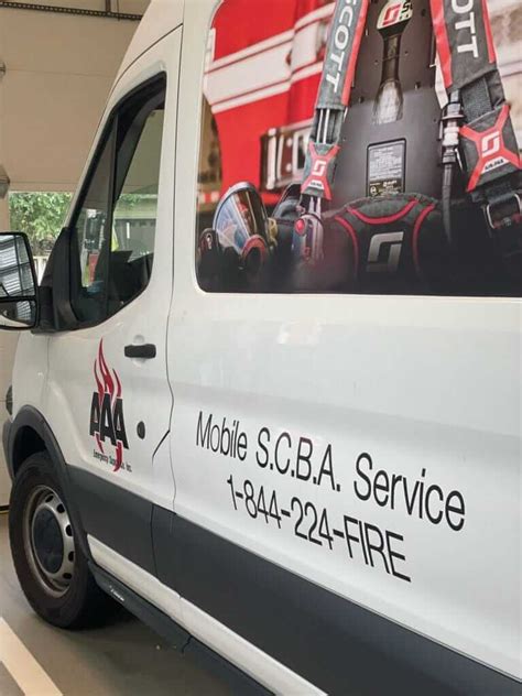 SCBA Flow Testing Mobile Service Unit AAA Emergency Supply