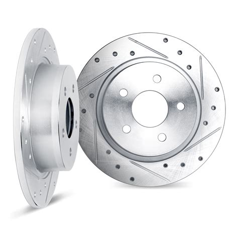 2021 Kia Telluride Dfc Rotors Drilled And Slotted Silver