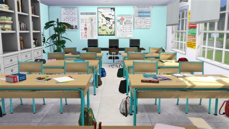 Modelsims4 The Sims 4 Classroom 📓 Name Emily Cc Finds