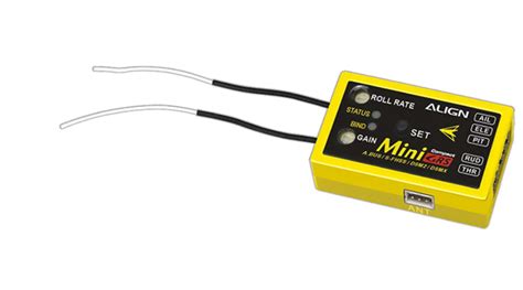 Mini Grs Flybarless System Vevő Futaba Dsmx Align