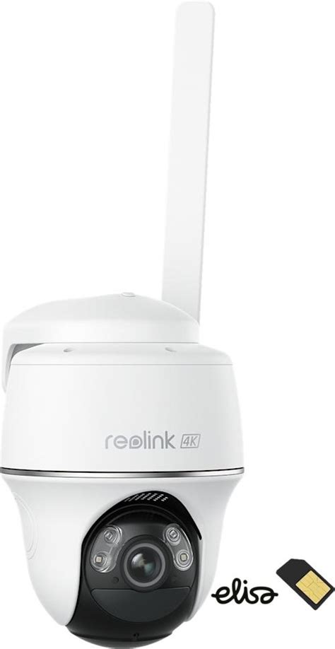 Reolink Go Pt Ultra 4g Valvontakamera Elisa Verkkokauppa