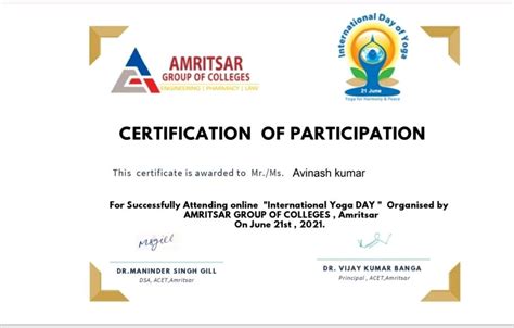 Avinash Kumar On Linkedin International Yoga Day 2021