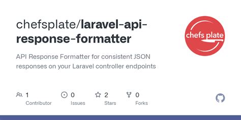 Github Chefsplatelaravel Api Response Formatter Api Response Formatter For Consistent Json