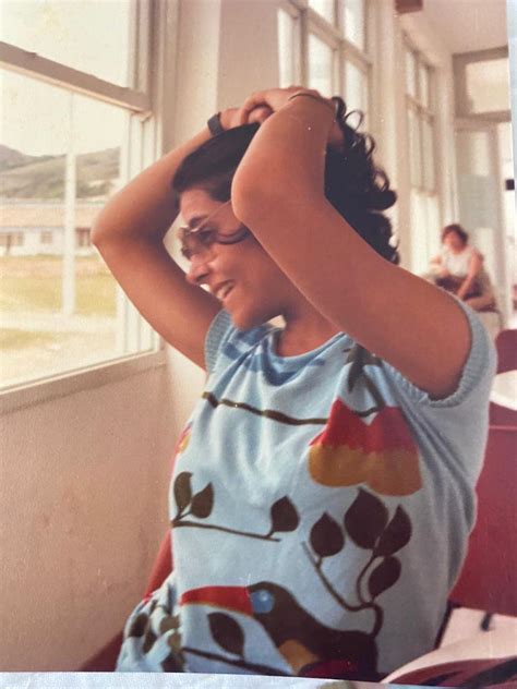 My Mom At A Restaurant In 1979 R Thewaywewere