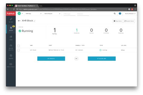 Triggering Webhooks With Xhr Pubnub