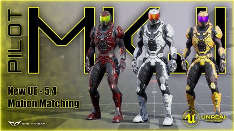 ue5 motion matching pilot mk ii youtube