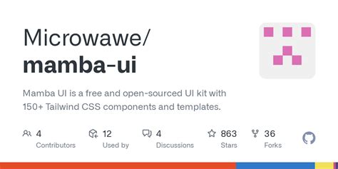 Mamba Ui Src Index Html At Master Microwawe Mamba Ui GitHub