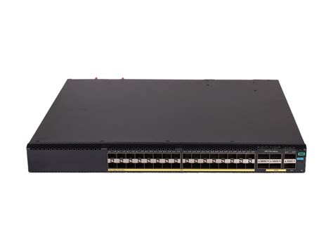 hpe networking comware 数据中心交换机 32 个 sfp 1g 10g 端口 6 个 qsfp28 100g 端口