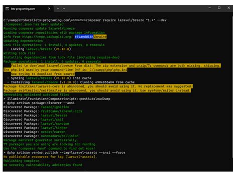 Laravel（db設定） 生活と学びとプログラム
