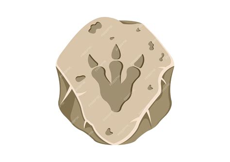 Premium Vector Ancient Dinosaur Footprints Fossils Extinct Paleontology Vector Illustration Premium Vector Ancient Dinosaur Footprints Fossils Extinct Paleontology Vector Illustration