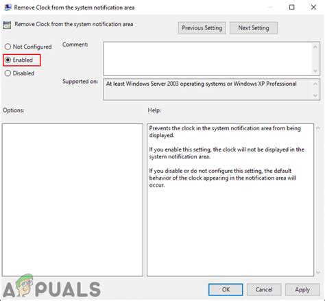 How To Enable Disable Clock And Date From System Notification Area